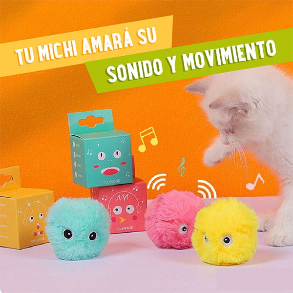 Smart Cat™ - Pelota Interactiva para Gatos – Mi Mora